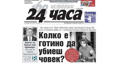 Само в 24 часа на 6 декември Колко е хубаво да убиеш човек