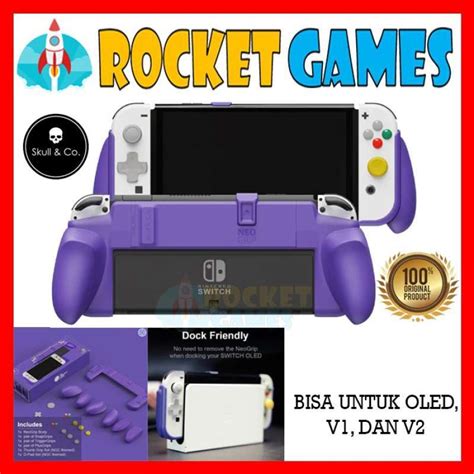 Promo Skull Co Neogrip Case Nintendo Switch Oled V V Game Cube Neo Grip Diskon Di Seller
