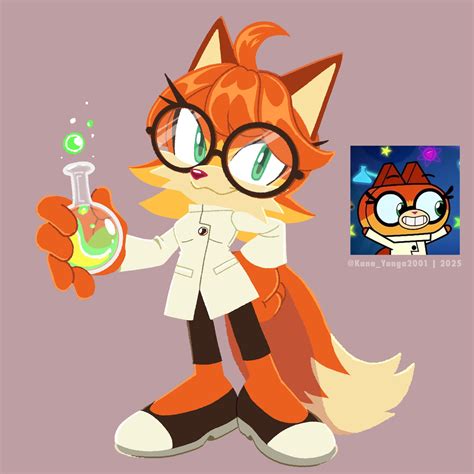 32912 Safe Artistkanayanga Fox Barely Sonic Related Crossover Dr Fox Glasses Lab
