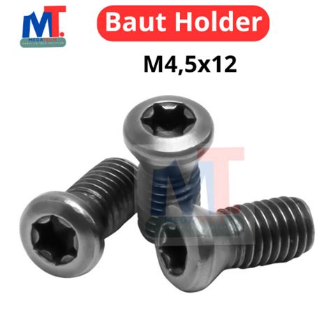 Jual Baut Holder Bubut M45x12 Screw Bintang Baut Insert Bubut Milling Shopee Indonesia