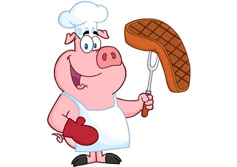 Pigs Chef Clipart