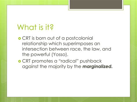 PPT Critical Race Theory And African American Critical Lens PowerPoint Presentation ID