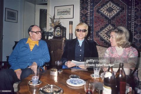 Heinz Erhardt Mi Heino Ehefrau Lilo Kramm Homestory Besuch