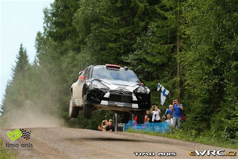 2011 Finland Kimi Raikkonen Citroen DS3 WRC 9th Rallye Wrc Citroen