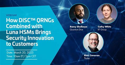 Webinar Cybersecurity Qrng Cryptography Quantum Dice