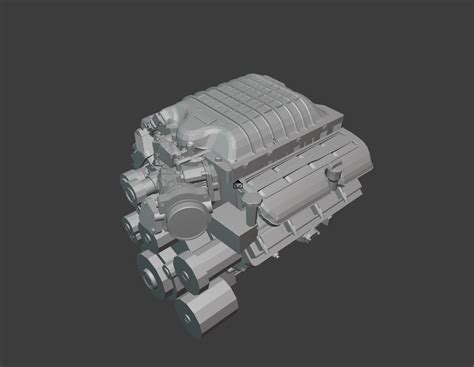 3d File Hemi Hellcat 62 👽・3d Print Design To Download・cults