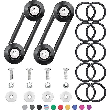 Amazon IJDMTOY Universal Fit Black Finish JDM Quick Release