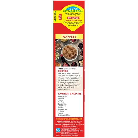 Aunt Jemima Complete Pancake Mix Recipe On Box Bryont Blog