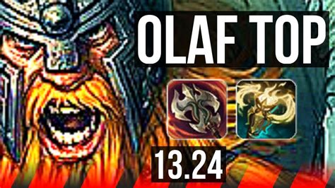 Olaf Vs Yone Top 1100 Games 412 Kr Grandmaster 1324 Youtube