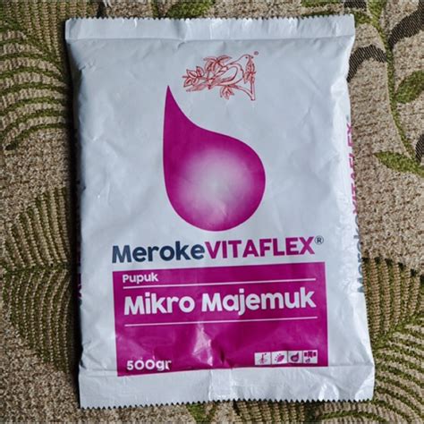 Jual Meroke VITAFLEX Pupuk Unsur Hara Mikro Lengkap Utk Nutrisi