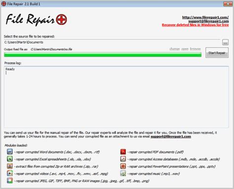 File Repair Fix Damaged Corrupt Files GHacks Tech News