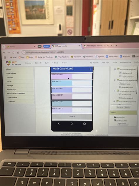 how do i code my app in app inventor that is like candy land mit app