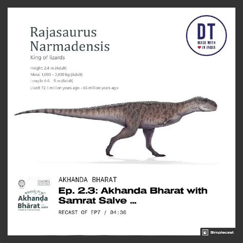 Rajasaurus Size