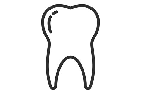Molar Tooth Clipart