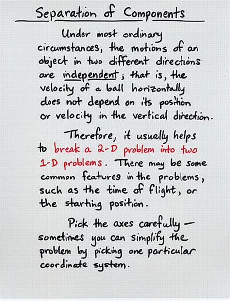 Kinematics In Two Dimensions