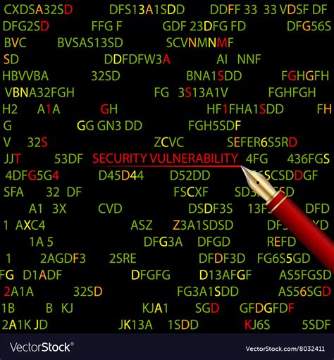 Abstract Technology Security Computer Background Vector Image