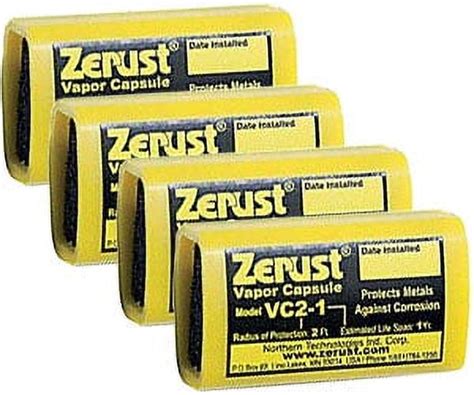 Zerust Vc2 1 Norust Vapor Capsule Pack Of 4 Made In The Usa