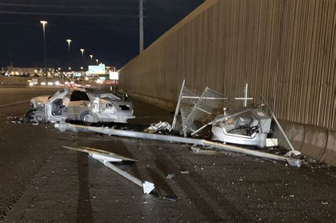 Las Vegas Crash On Us 95 Kills Driver Injures Passenger Local Las