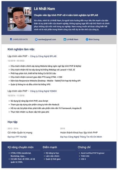 cv lập trình viên it programmer tip hướng dẫn kèm mẫu cakeresume