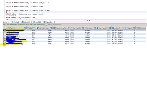 Postgresql Timescaledb Jobs Not Running Since A While Now Stack