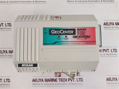 Ecolab Geocenter 9000 Commercial Detergent Dispenser Aeliya Marine
