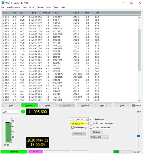 Wspr Hf Ham Radio Reception Motorhomefun