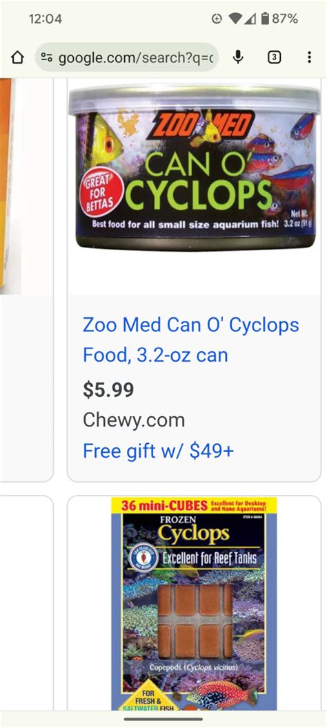 Frozen Cyclops Reef2reef