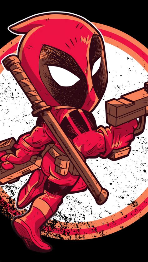 Chibi Deadpool Wallpaper