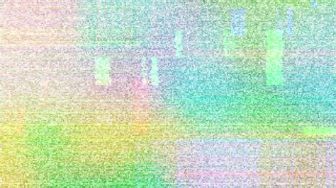 A Television Screen With A Glitch Line Background Loop Animation