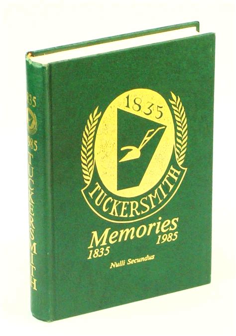 Tuckersmith Memories 1835 1985 Nulli Secundus [ontario Local History]