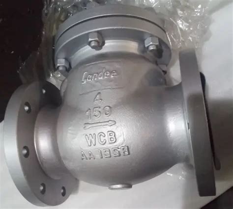 ASTM A WCB Swing Check Valve BS Inch LB RF Landee