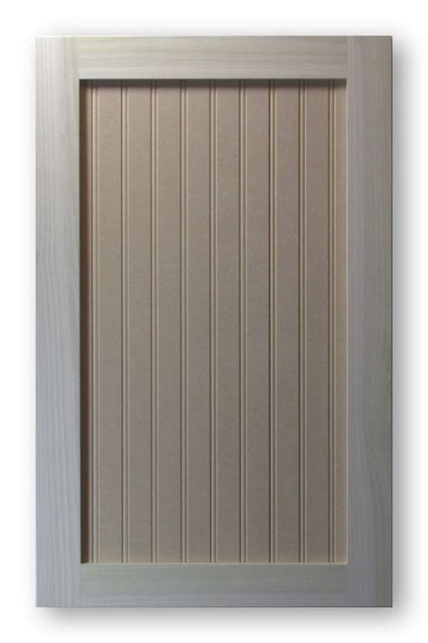 Shaker Beadboard Cabinet Door Poplar Frame MDF Panel 1 5 Bead Spacing