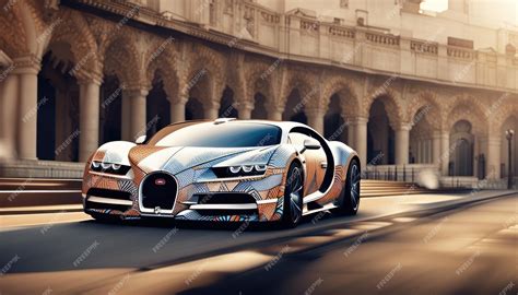 Premium Ai Image Custom Bugatti Concept Design