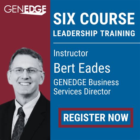 Six Course Leadership Training Series Genedge