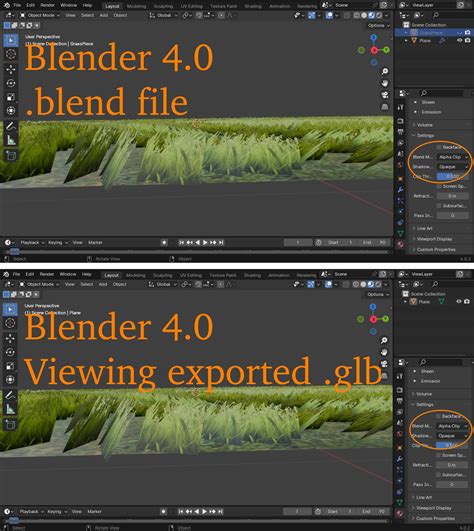 Bug Blender 43 Ignores Render Method Dithered When Exporting To
