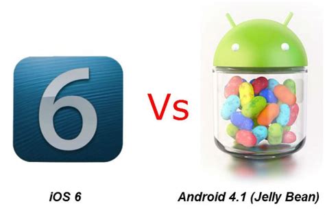 Apple Ios 6 Vs Android 4 1 Jelly Bean Ibtimes Uk