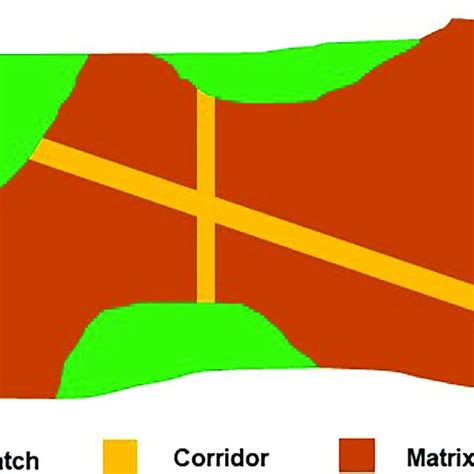 Patch Corridor Matrix Model Download Scientific Diagram