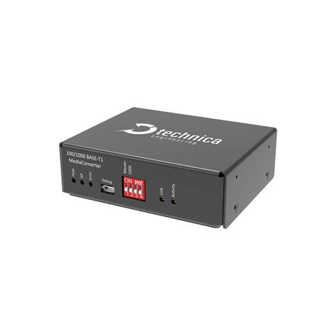 100 1000base T1 Media Converter H Mtd 虹科智能互联