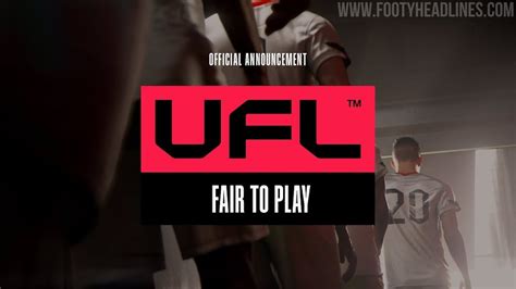 FIFA Rival All New UFL Football Game Announced Reveal Trailer Logo