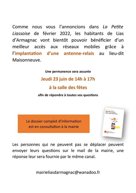 Bientôt Du Réseau à Lias Lias Darmagnac La Commune De Gascogne Qui Bouge