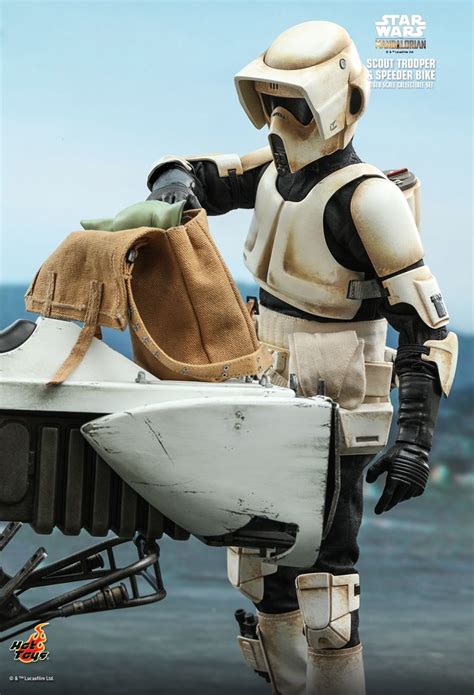 Hot Toys Th Scale Scout Trooper And Speeder Bike Collectible Set TMS EBay