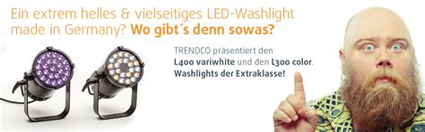 Trendco-Shop für professionelle Veranstaltungstechnik