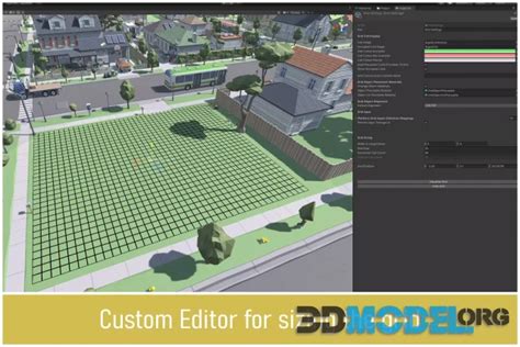 unity asset grid placement system