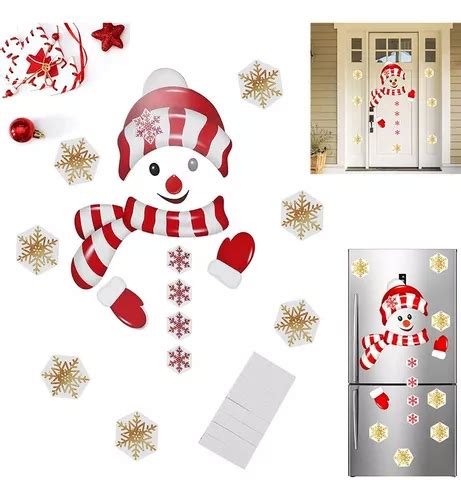 Pegatinas Nevera Navidad Para Decoración Festiva Del Hogar Cuotas Sin