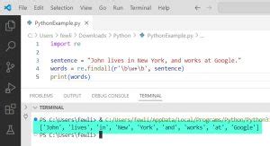 How To Split A Sentence Into Words In Python