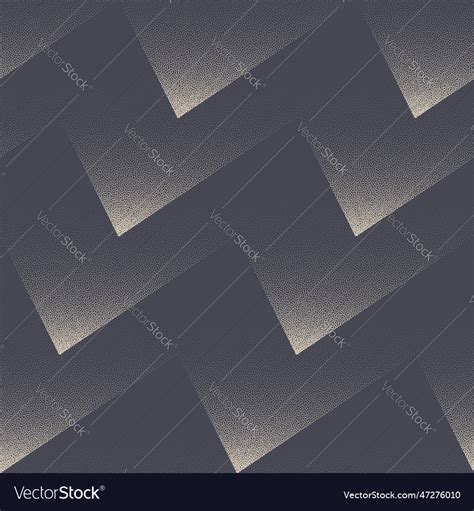 Jagged Zigzag Layered Structure Seamless Pattern Vector Image