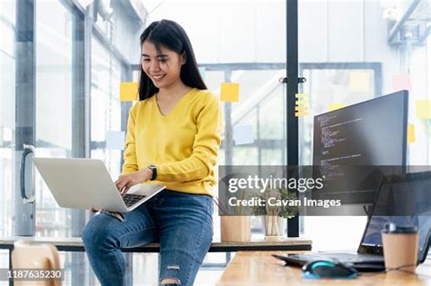 Programmers And Developer Teams Are Coding And Developing Softwa High