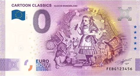 Euro Souvenir Ticket 2025 Alice In Wonderland £490 Picclick Uk