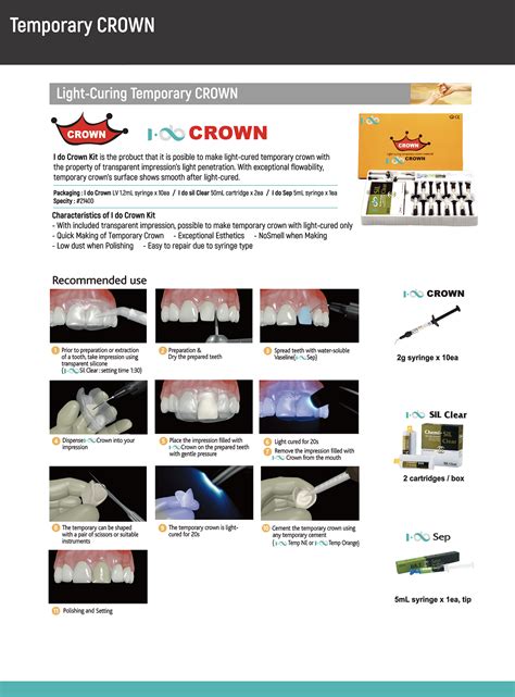 Temporary Crown Innodent Uz