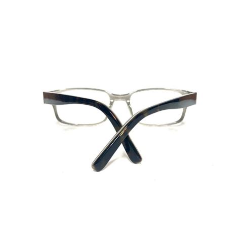 Calvin Klein Tortoise Rectangular Frame Glasses Gem